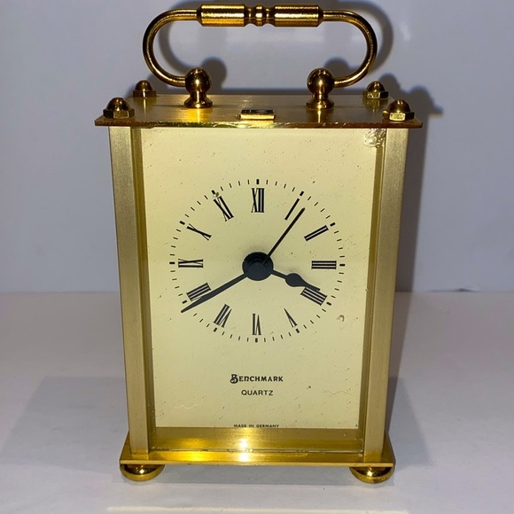 Benchmark | Other | Brushed Brass Battery Operated Clock Works | Poshmark